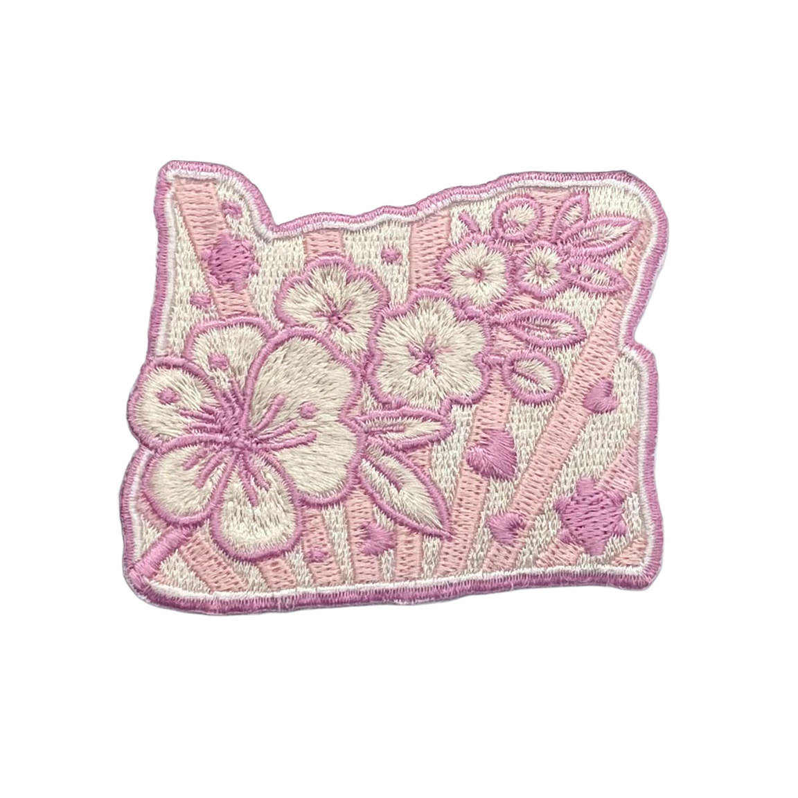 *NEW* Cherry Blossoms - Embroidered Patch – The Oregon Coast Visitors ...