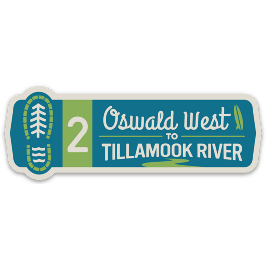 Oregon Coast Trail Segments 4" Sticker – The Oregon Coast Visitors ...